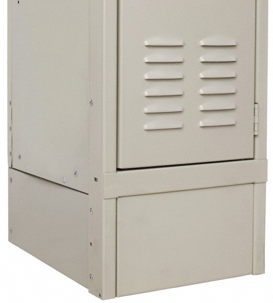 Hallowell - 18" Wide x 6" High, Locker Closed Front Base | MSC Direct