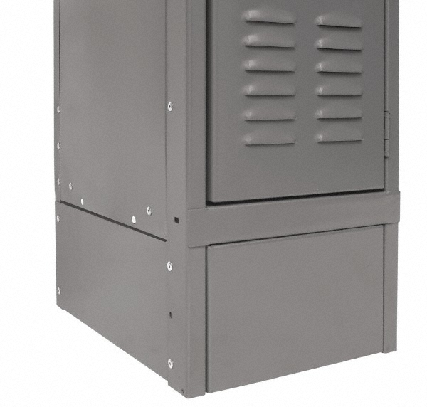 Hallowell - 6" High x 18" Deep, Locker Closed Side Base | MSC Direct