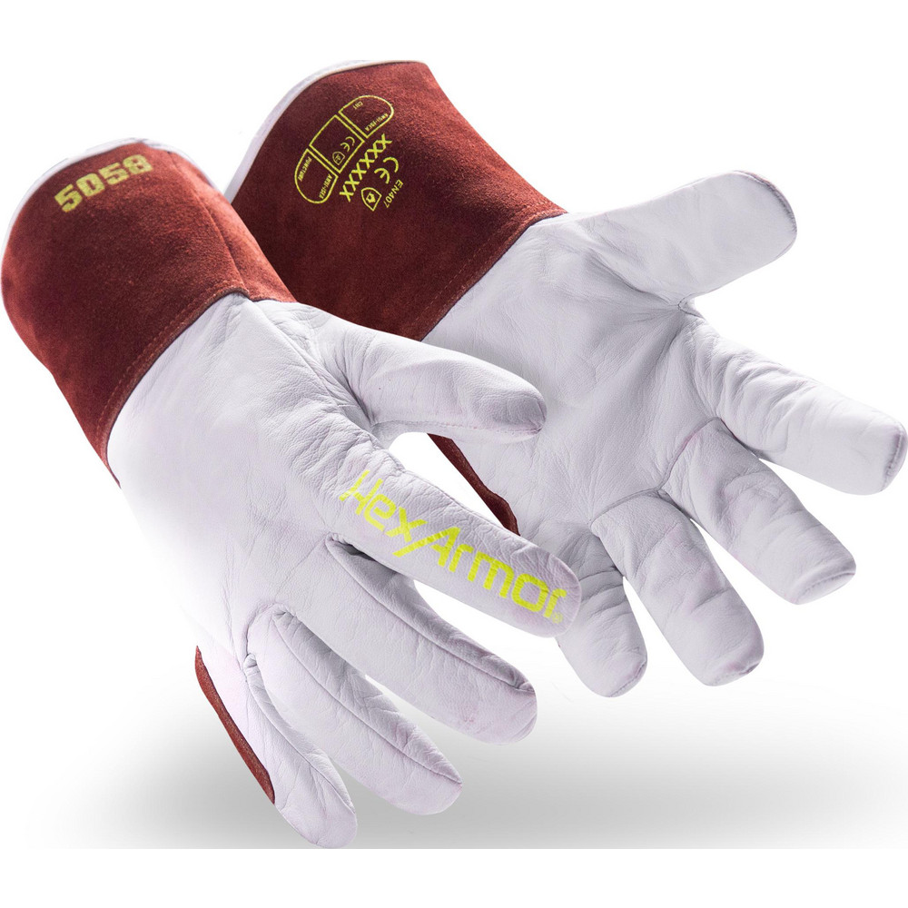 HexArmor® - Welding Gloves: HeatArmor™ Size X-Large, Goatskin Leather, Pair, for TIG | MSC Direct