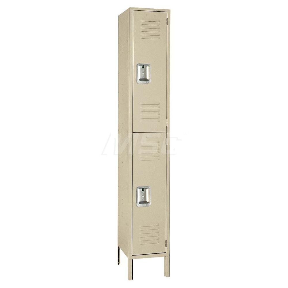 Lyon - 2 Door, 2 Tier, Locker - 80806821 - MSC Industrial Supply