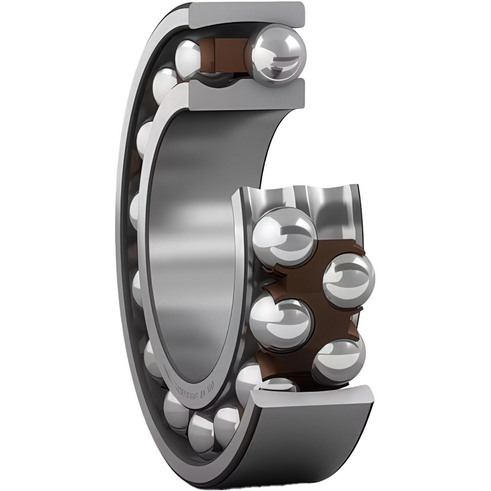 SKF - Self-Aligning Ball Bearing: 65 mm Bore Dia, 140 mm OD, 33 mm OAW ...