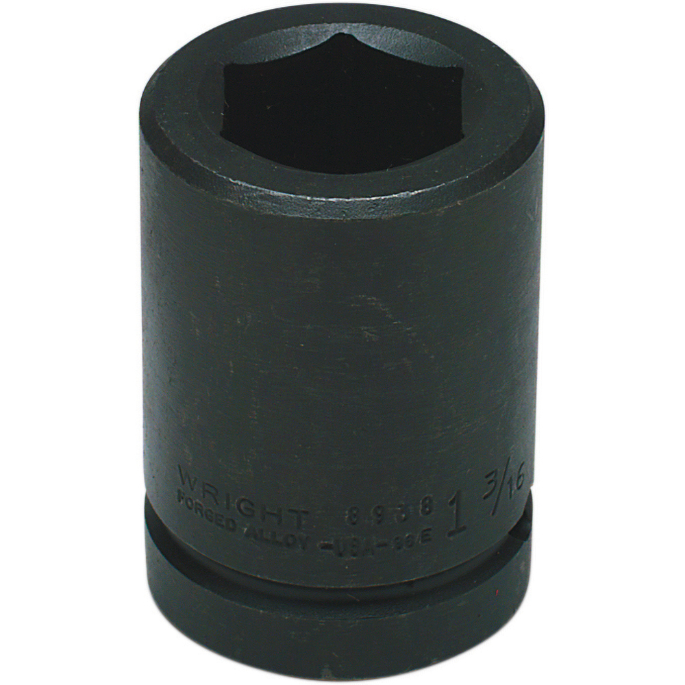 Wright Tool & Forge - Impact Socket: 1" Drive, 2-7/16" Socket, Hex ...