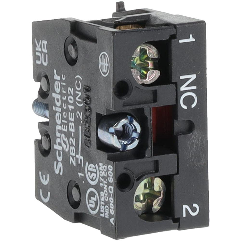 Schneider Electric - NC, 10 Amp, Electrical Switch Contact Block | MSC ...