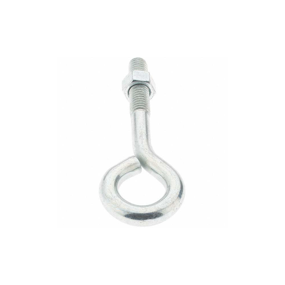Value Collection - 3/8-16, Zinc-Plated Finish, Steel Wire Turned Eye ...