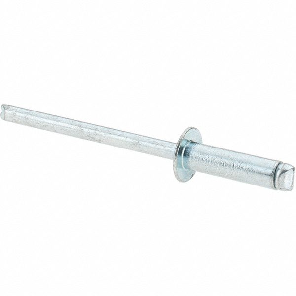Value Collection - Open End Blind Rivet: Size 56, Dome Head, Steel Body ...