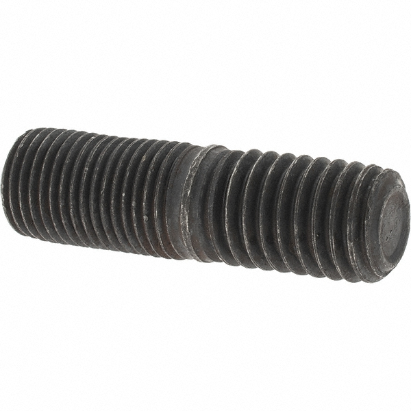Value Collection - Unequal Double Threaded Stud: 1-3/4" OAL | MSC Direct