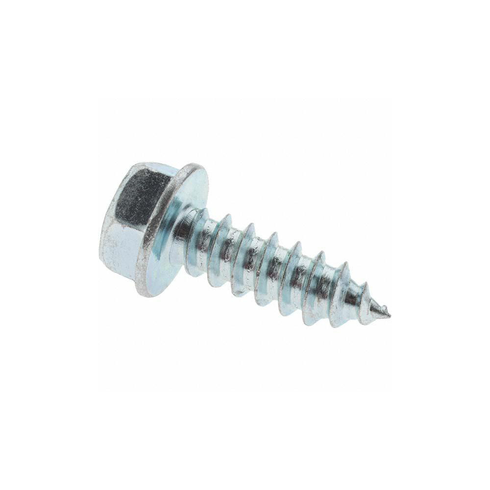 Value Collection - Sheet Metal Screw: 5/16, Hex Head, Hex Drive, 1 ...