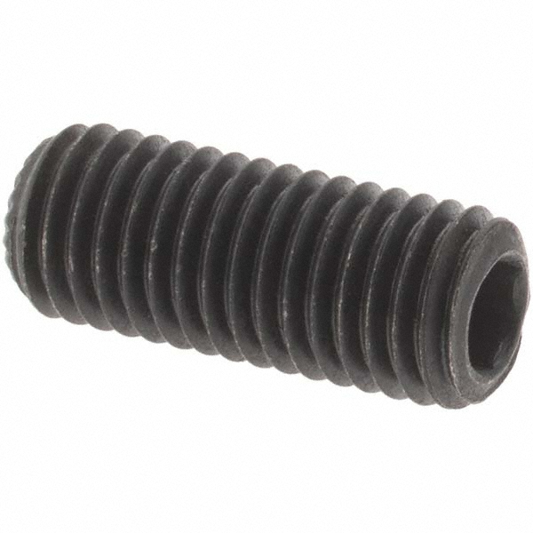 Value Collection - 1/4-28 UNF, 5/8" OAL, Knurled Cup Point Set Screw ...