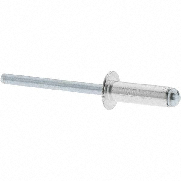 Value Collection - Open End Blind Rivet: Size 66, Dome Head, Aluminum ...