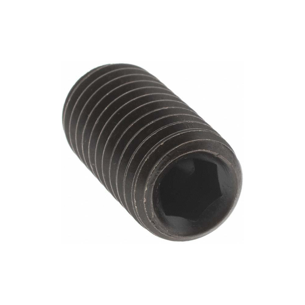 Value Collection - Set Screw: 1/2-13, 1" Overall Length, Knurled Cup ...