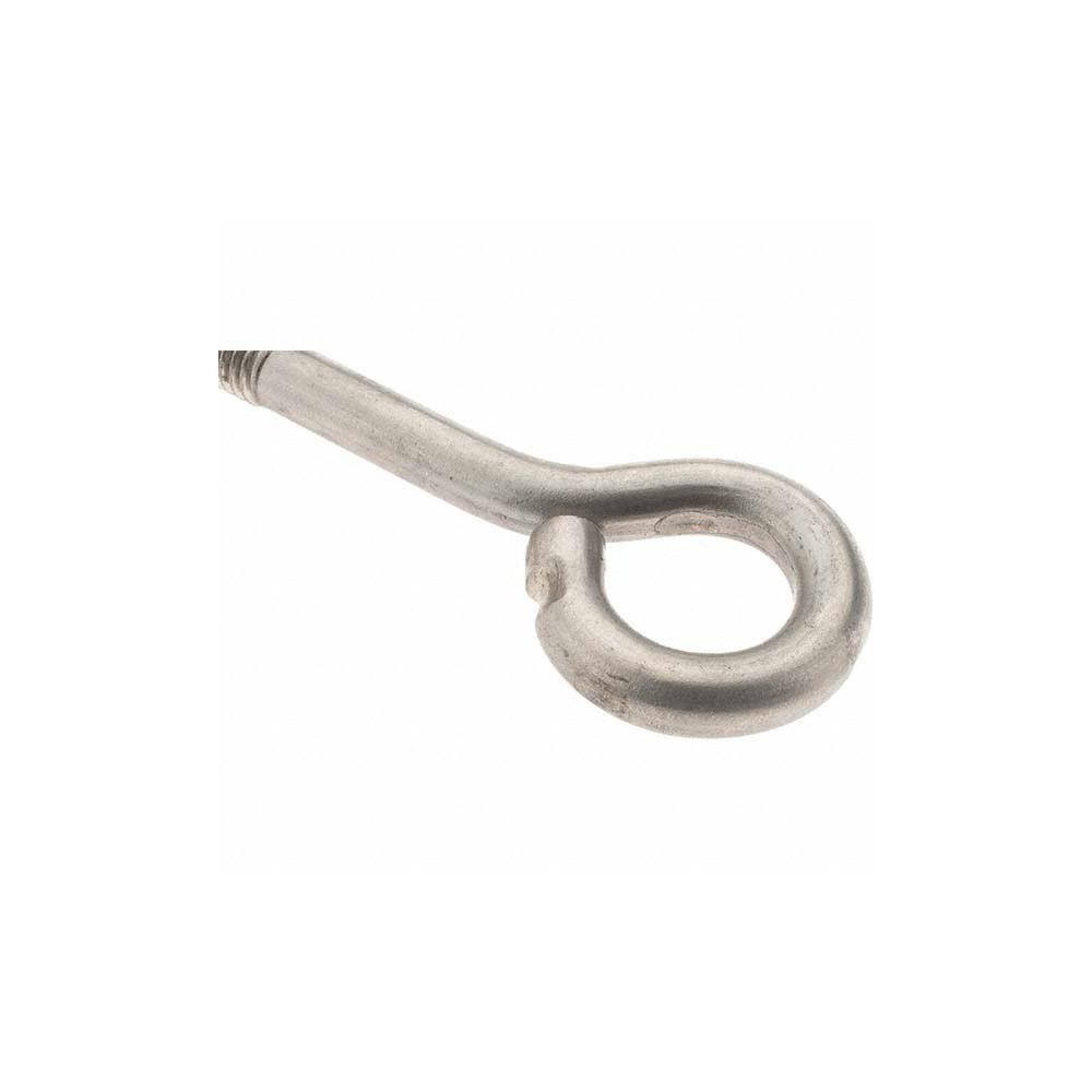 Value Collection - 3/8-16, Stainless Steel Wire Turned Open Eye Bolt ...