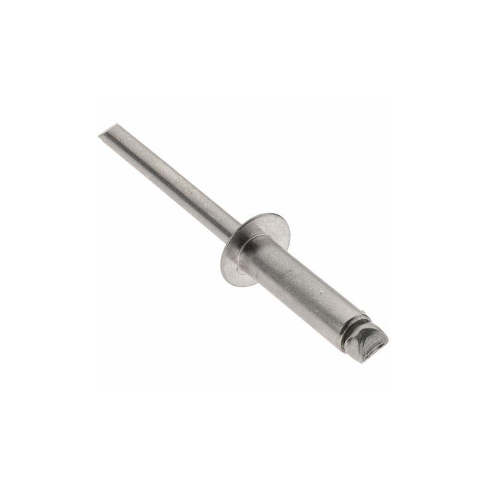 Value Collection - Open End Blind Rivet: Size 68, Dome Head, Stainless ...