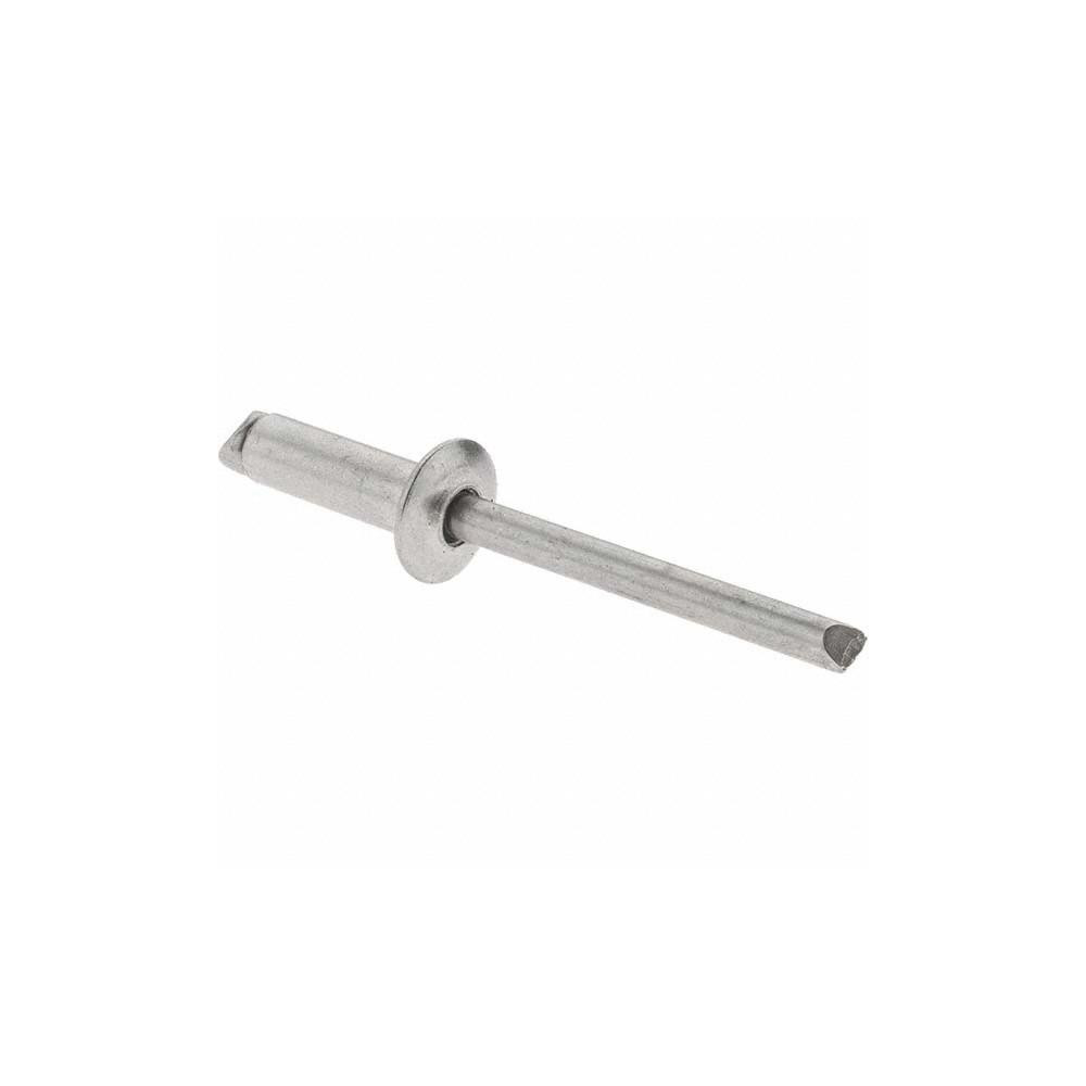 Value Collection - Open End Blind Rivet: Size 66, Dome Head, Stainless ...