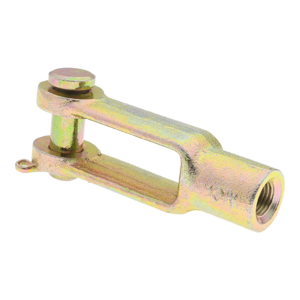 Value Collection - 3/8-24 Thread, 7/8" Yoke Width, Carbon Steel, Clevis ...