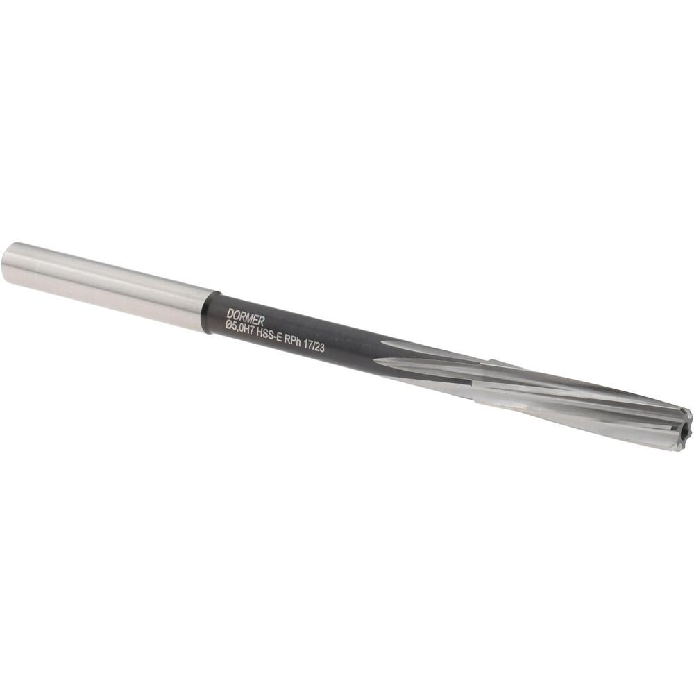 Dormer Pramet - Chucking Reamer: 5 mm Dia, 86 mm OAL, 23 mm Flute ...