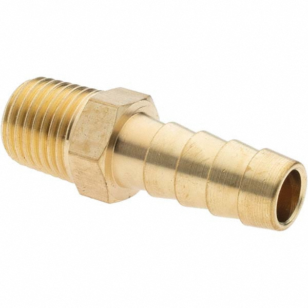 Legacy - Barbed Hose Fitting: 1/4" NPT, 3/8" Hose ID, Insert | MSC Direct