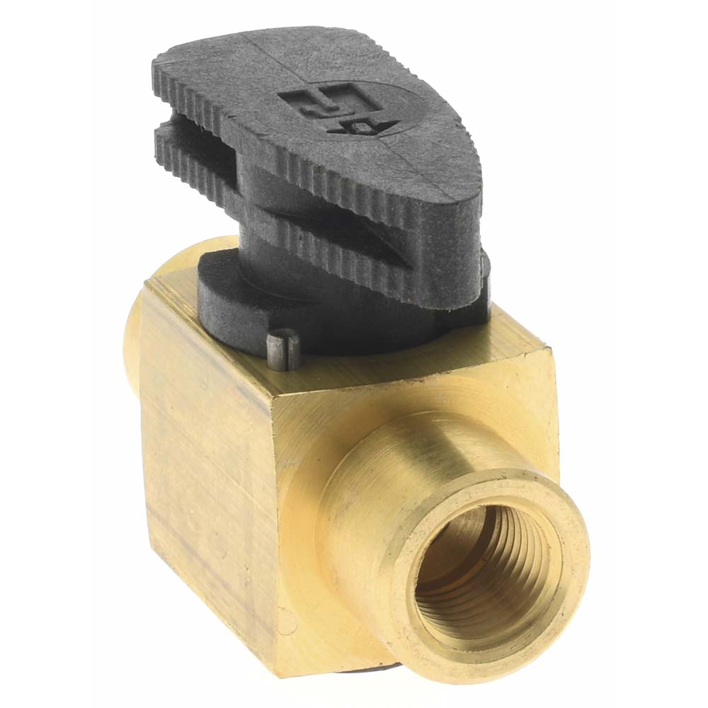 Parker - Instrumentation Plug Valves; Material: Brass ; Pipe Size: 1/8 ...
