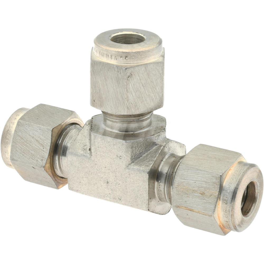 Brennan - Compression Tube Union: 1/4" Tube OD, Compression x ...