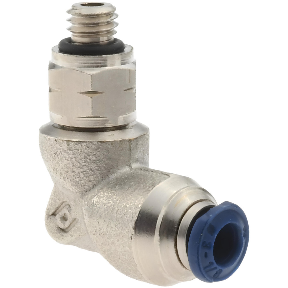 PRO-SOURCE - Push-to-Connect Tube x Universal Thread Fitting: #10-32 Thread, Universal, 1/8" OD ...