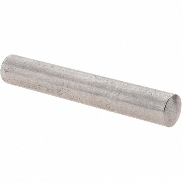 Value Collection - Dowel Pin: 8.00 mm Dia, 50.00 mm OAL, Stainless Steel, Grade 303 | MSC Direct
