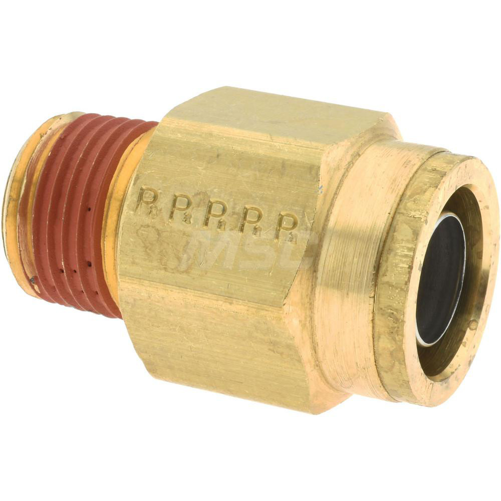 Parker - Push-to-Connect Tube x MNPT x Tube x Male Fitting: Connector ...