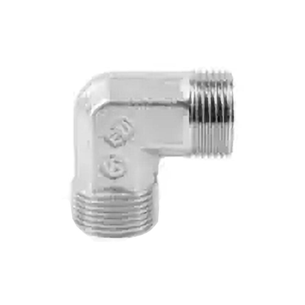 Parker - Flareless Bite-Type Tube Union Elbow: 12 mm Tube OD, Steel ...