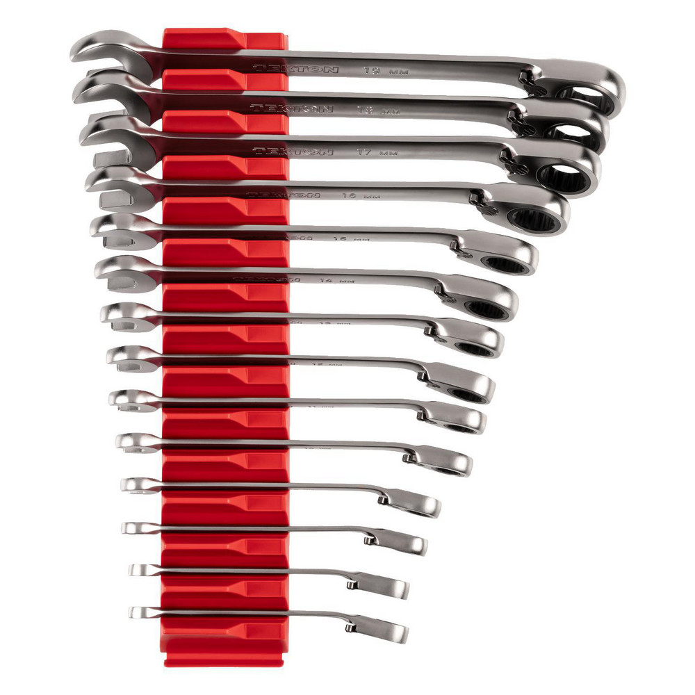 Tekton - Combination Wrench Set: 14 Pc, 6 mm - 19 mm Wrench, Metric ...