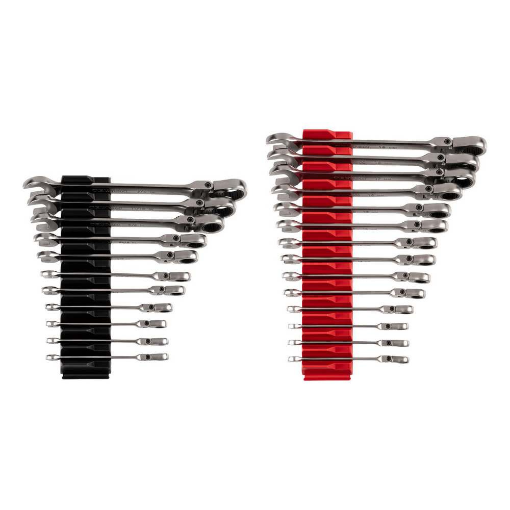 Tekton - Combination Wrench Set: 25 Pc, 1/4 to 3/4"6 to 19 mm Wrench ...