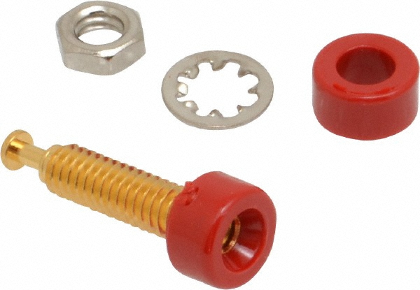 Pomona - Jack: Use with 0.08 Pin Tip Plug & 0.25 in Panel | MSC Direct