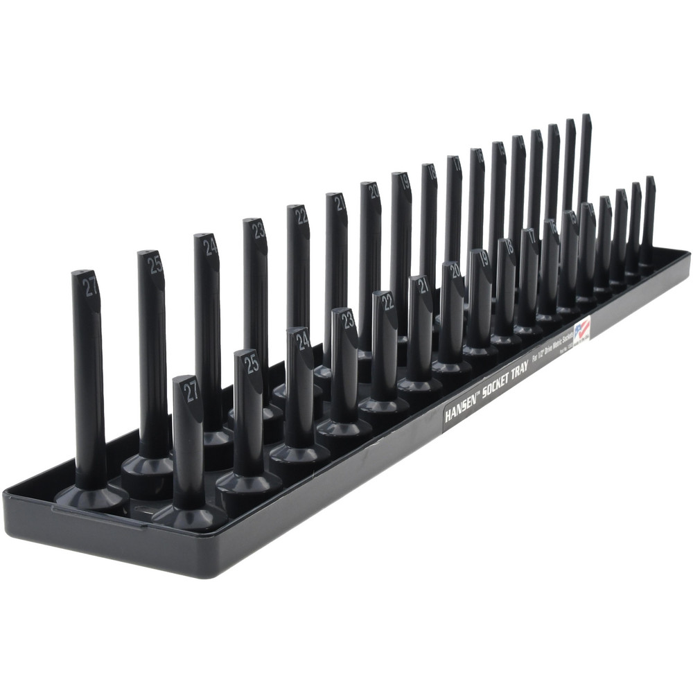 Made in USA - 34 Piece Capacity Deep & Shallow Metric Socket Tray | MSC ...