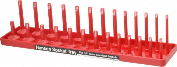 Made in USA - 26 Piece Capacity Deep & Shallow Inch Socket Tray ...