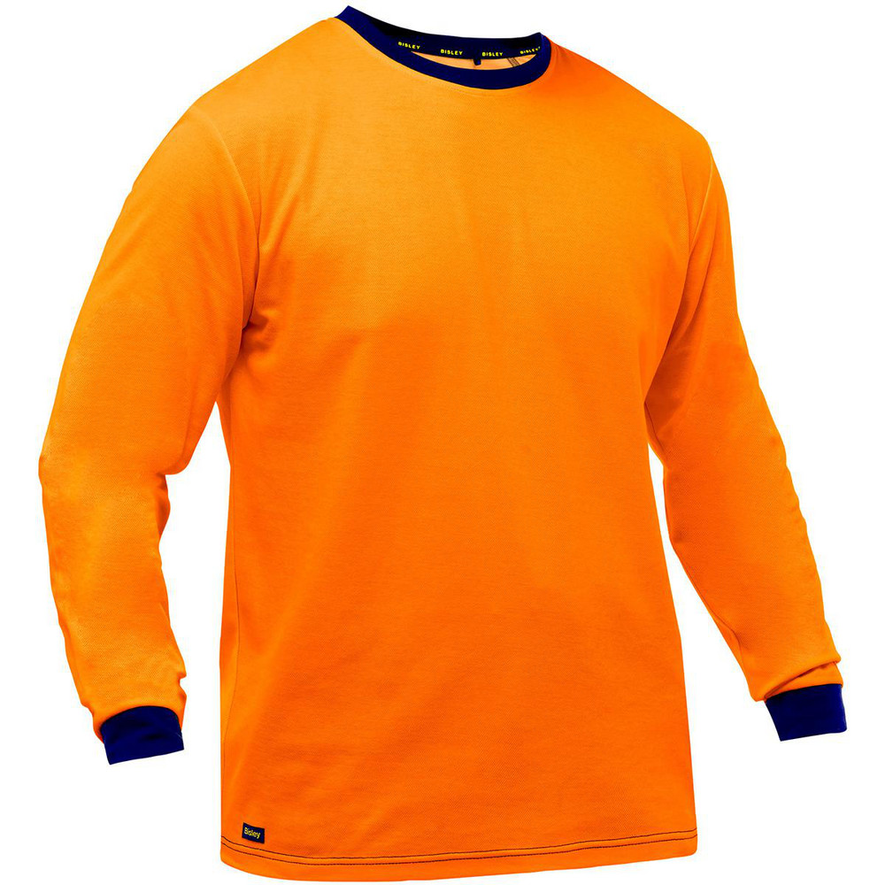 PIP - Work Shirt: Hi-Visibility, Long Sleeve, 5X-Large, Cotton ...