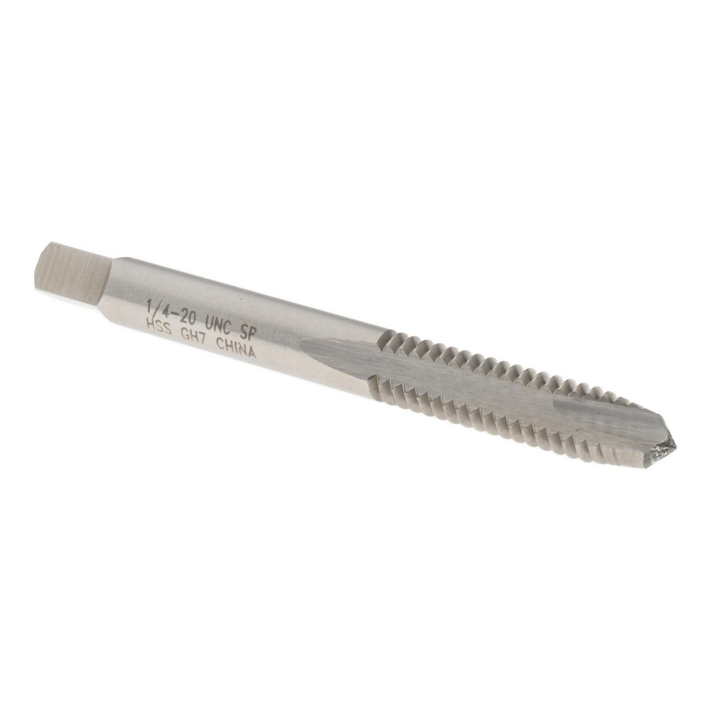Value Collection - Spiral Point Tap: 1/4-20 UNC, 2 Flutes, Plug Chamfer ...