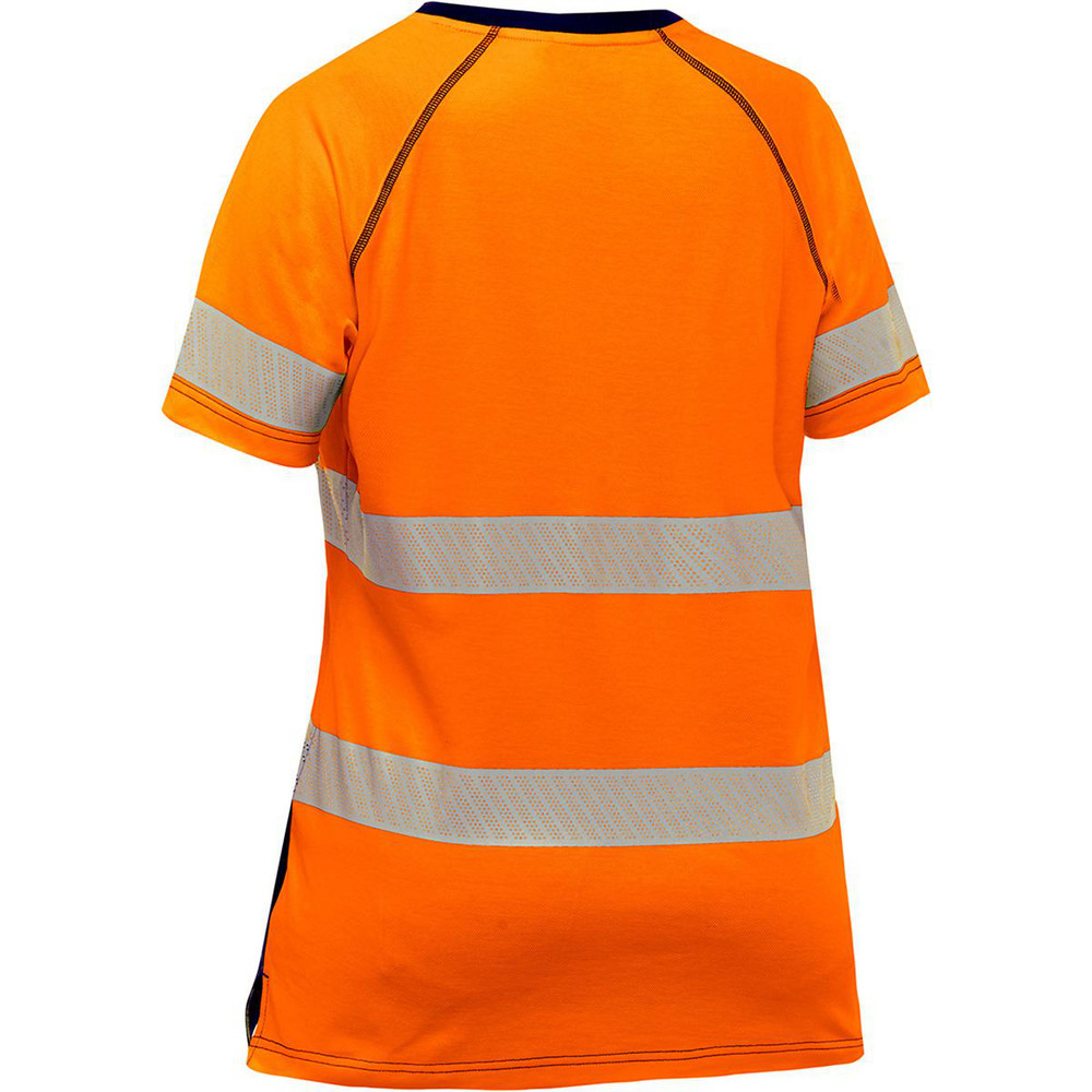 PIP - Work Shirt: Hi-Visibility, Short Sleeve, Medium, Cotton ...