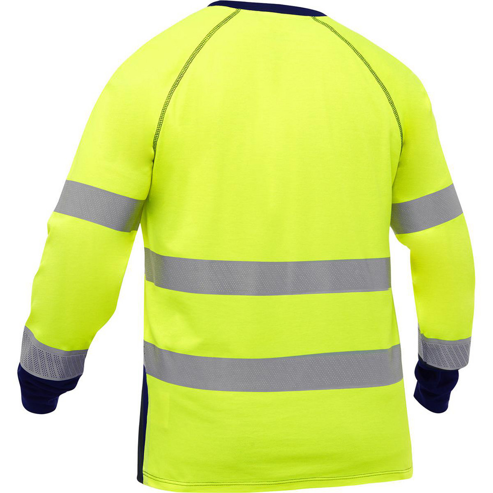 PIP - Work Shirt: Hi-Visibility, Long Sleeve, 3X-Large, Cotton ...