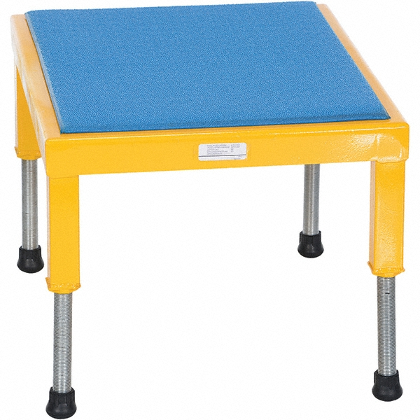 Vestil - 9" High x 19" Wide x 24" Deep, Yellow Step Stand - 81164493 ...