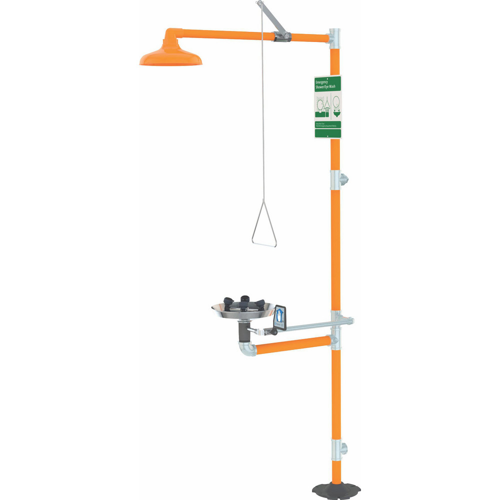 Instock - Plumbed Eye, Face & Body Wash Combination Stations: Drench ...