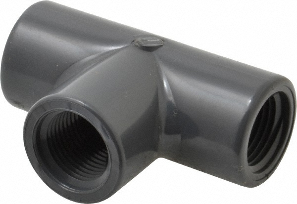 Value Collection - 3/8" PVC Plastic Pipe Tee - 81226243 - MSC ...