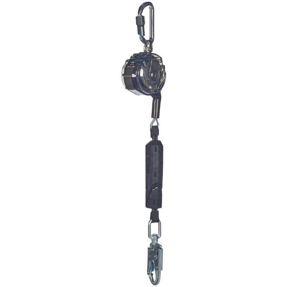 MSA - Self-Retracting Lanyard: 310 lb, 10.000' Long, Polycarbonate ...