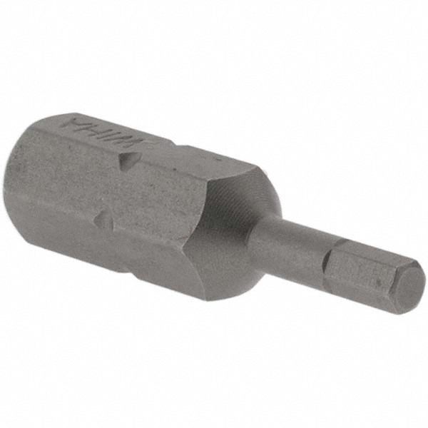Wiha - 2.5mm Hex Screwdriver Bit - 81245359 - MSC Industrial Supply
