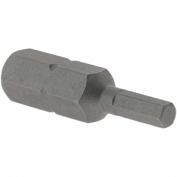 Wiha - 3mm Hex Screwdriver Bit - 81245391 - MSC Industrial Supply