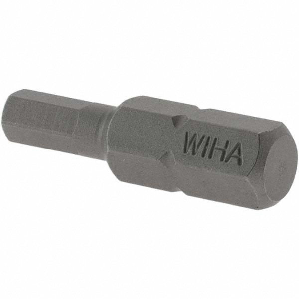 Wiha - 4mm Hex Screwdriver Bit - 81245425 - MSC Industrial Supply