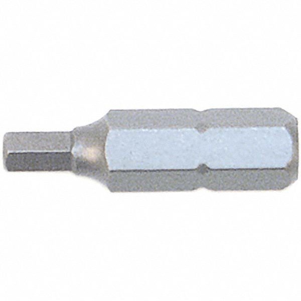 Wiha - 5mm Hex Screwdriver Bit - 81245433 - MSC Industrial Supply