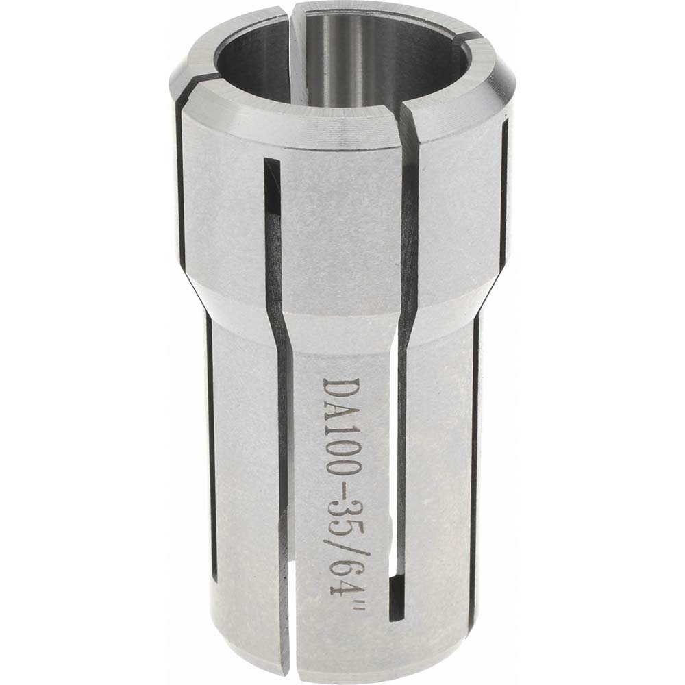 Accupro - Double Angle Collet: DA100 Collet, 35/64" | MSC Direct