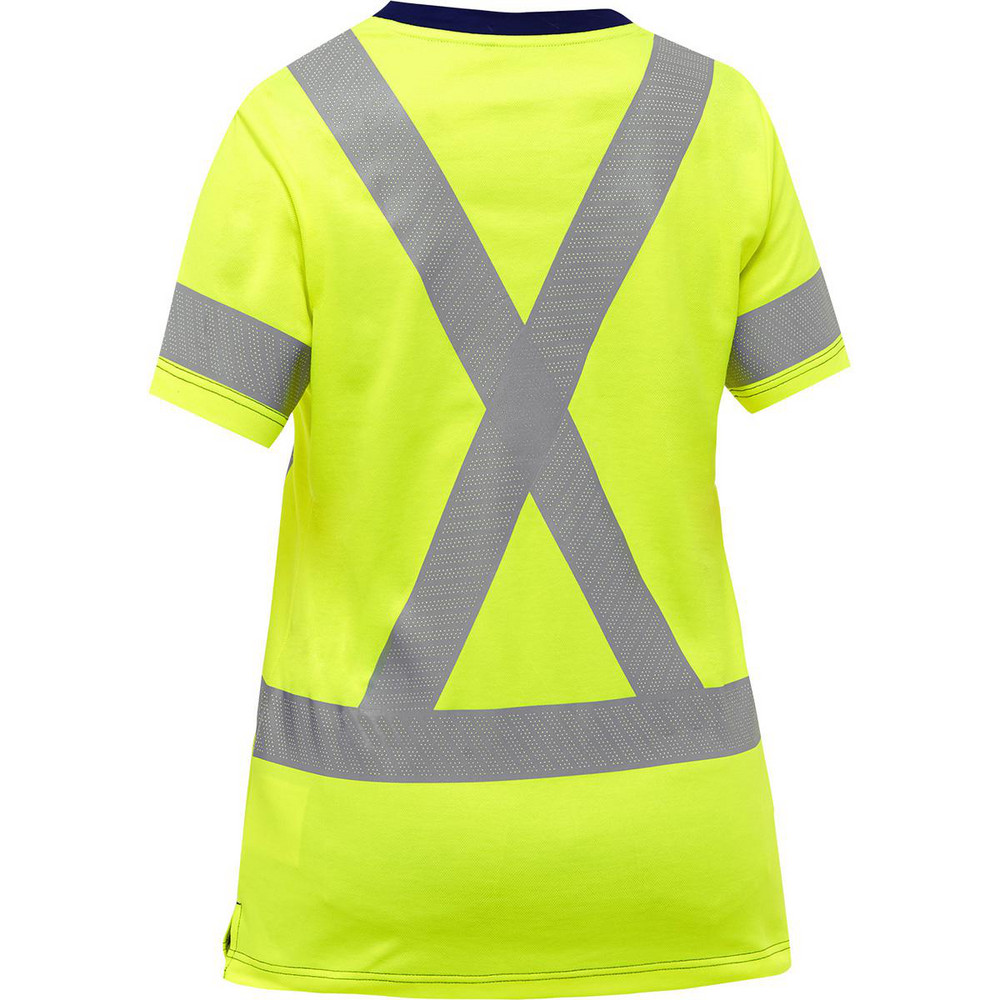 PIP - Work Shirt: Hi-Visibility, Short Sleeve, X-Large, Cotton ...