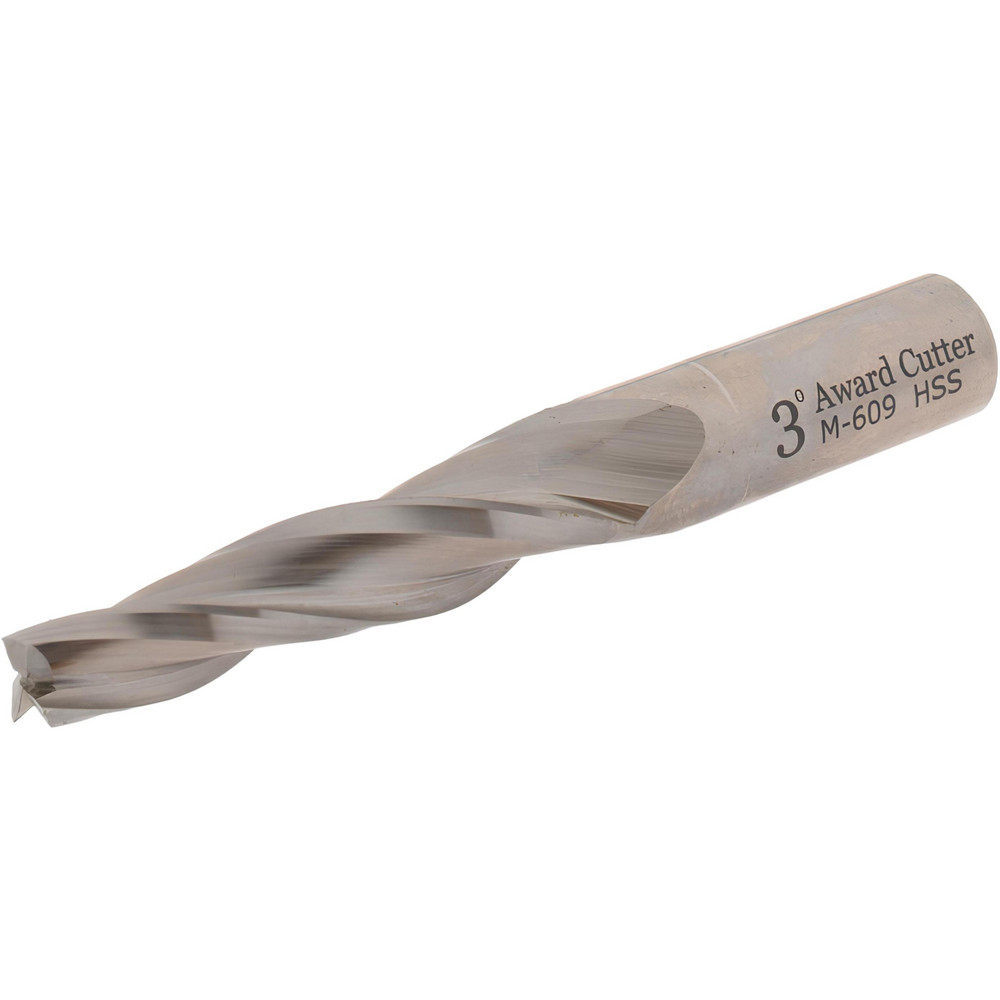 Made in USA - Tapered End Mill: 3 deg Angle per Side, 3/8" Small Dia, 2 ...