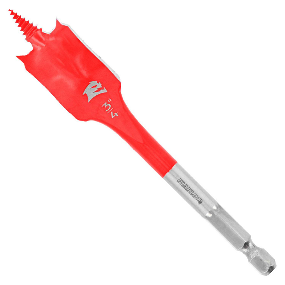 DIABLO - Spade-Blade Drill Bit: 3/4" Drill Bit, High Speed Steel | MSC ...