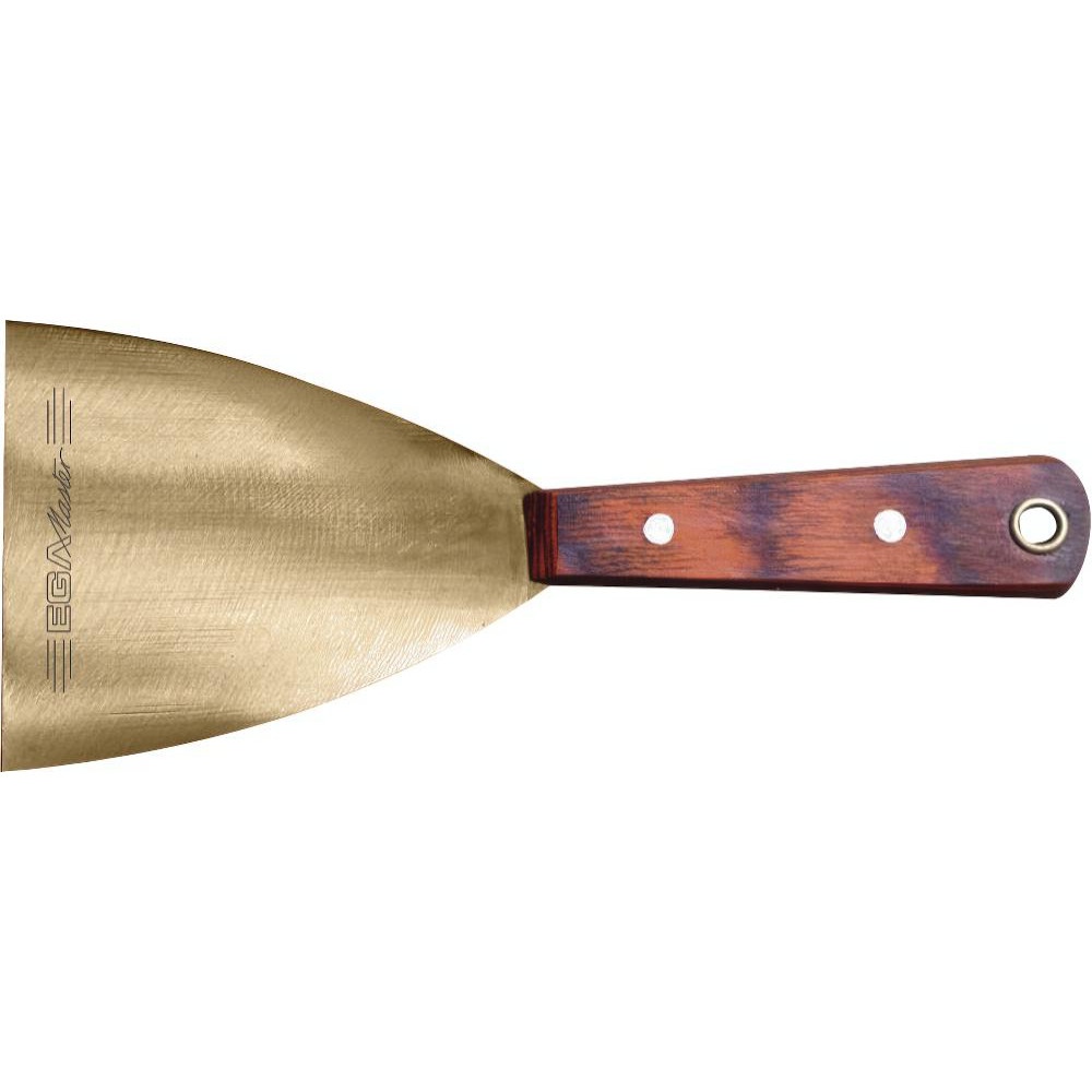 EGA Master - Scraper: Beryllium Copper, Flat Handle, 3-7/8" Blade Width ...