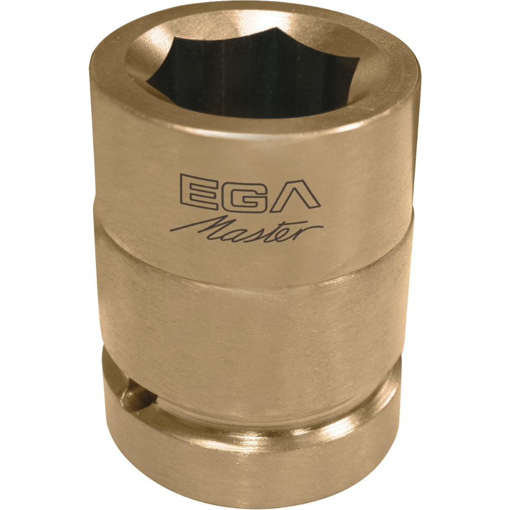 EGA Master - Impact Socket: 1/2" Drive, 1-1/4" Socket, Hex Drive | MSC ...