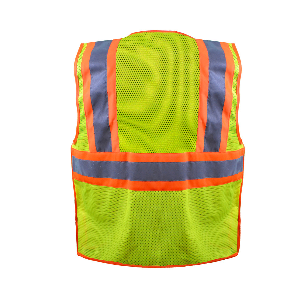OccuNomix - High Visibility Vest: Large, Surveyor's Vest, ANSI Class ...